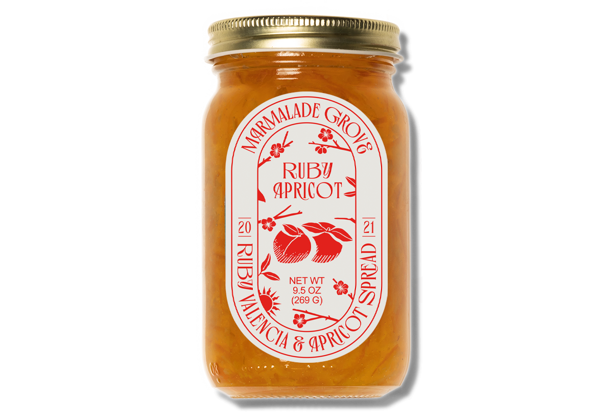Ruby Valencia & Apricot Fruit Spread - 9.5oz Wholesale Box – Marmalade ...